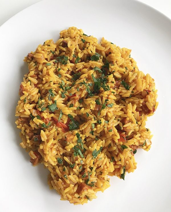 One Pot Chorizo and Tomato Rice - The Healthy Spoon | Irish Healthy ...